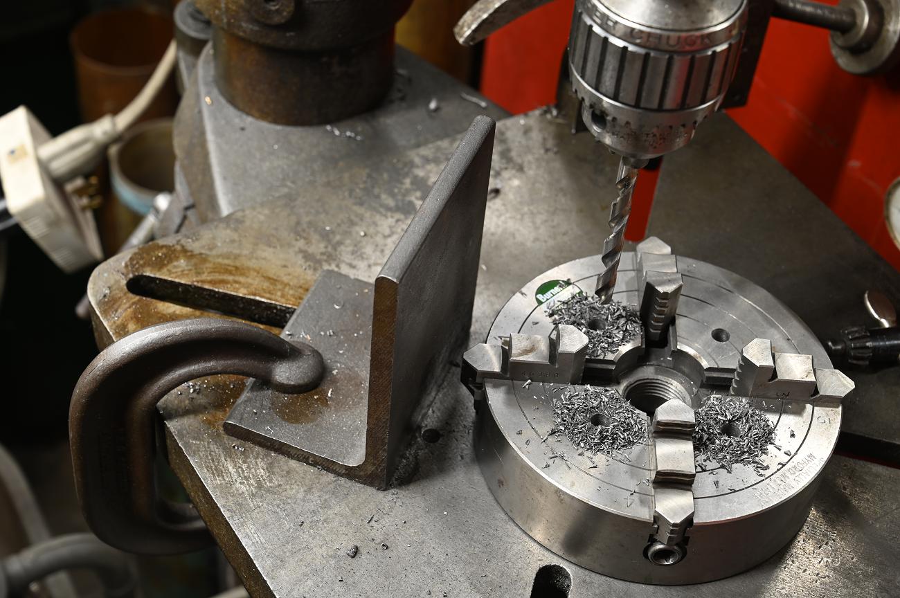 Lathe Threaded Back Plate - Metallum
